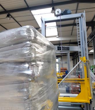 Spiral Wrapper Machine, Pallet Stretch Wrapper - Thimon