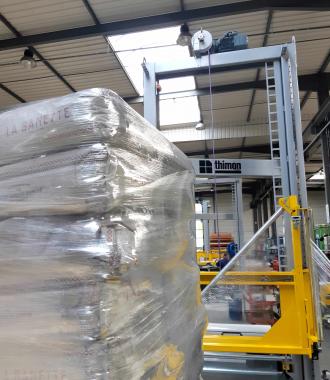 Spiral Wrapper Machine, Pallet Stretch Wrapper - Thimon