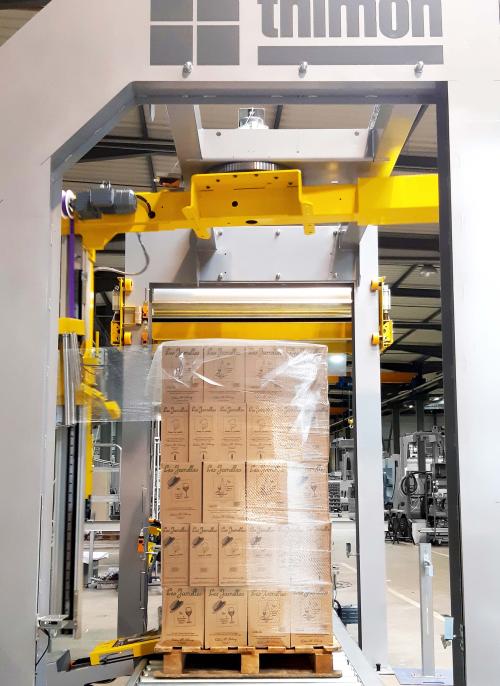 WRA-PAL SPILOTE PRO automatic spiral wrapping machine with rotating arm - Thimon